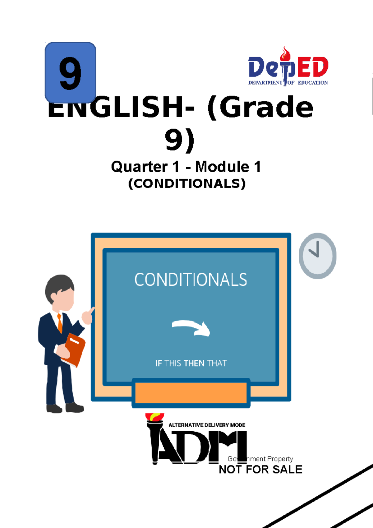 ( Trapal) english 9 module - NOT 9 (Grade 9) Quarter 1 Module 1 ...