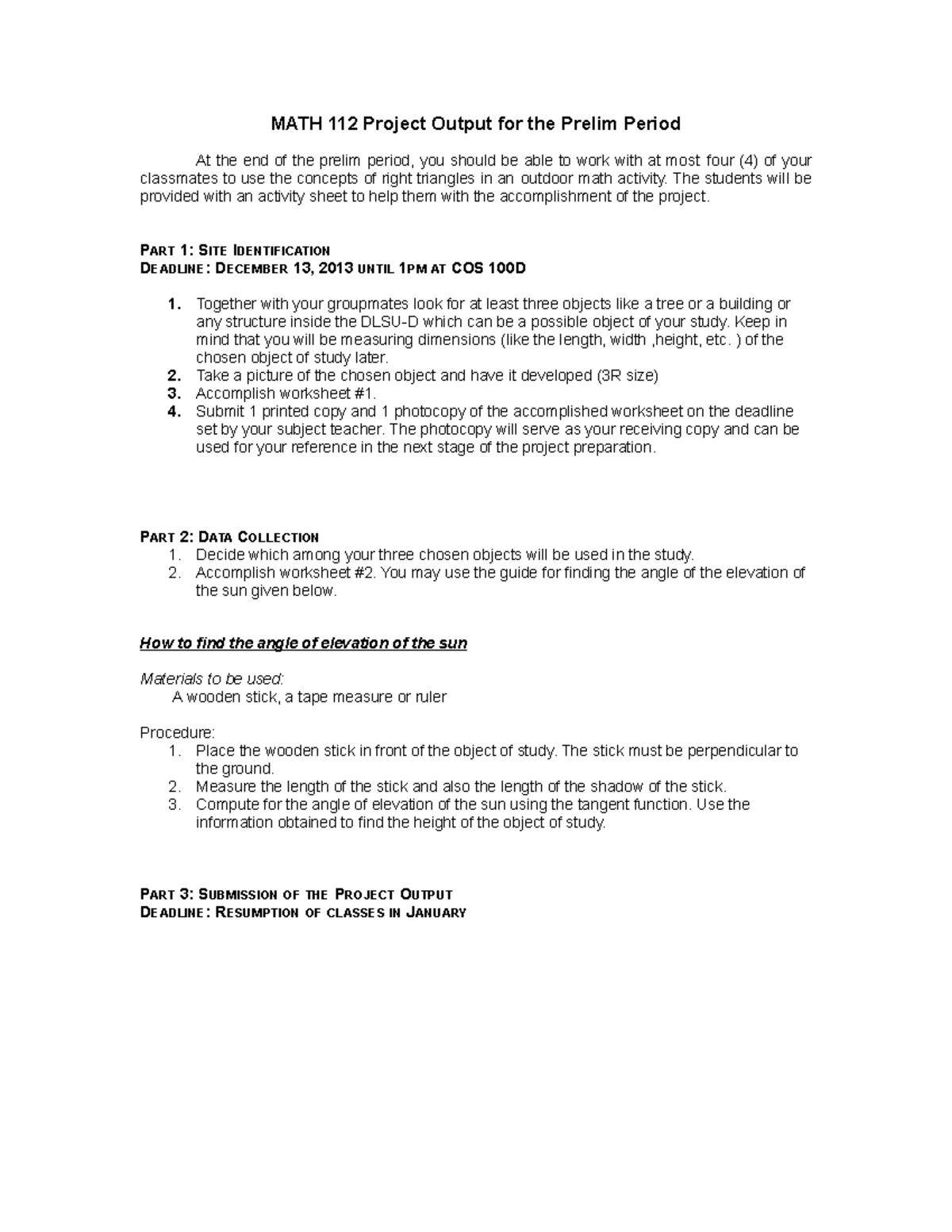 282177646-MATH-112 - bvbjb jvjj - MATH 112 Project Output for the ...