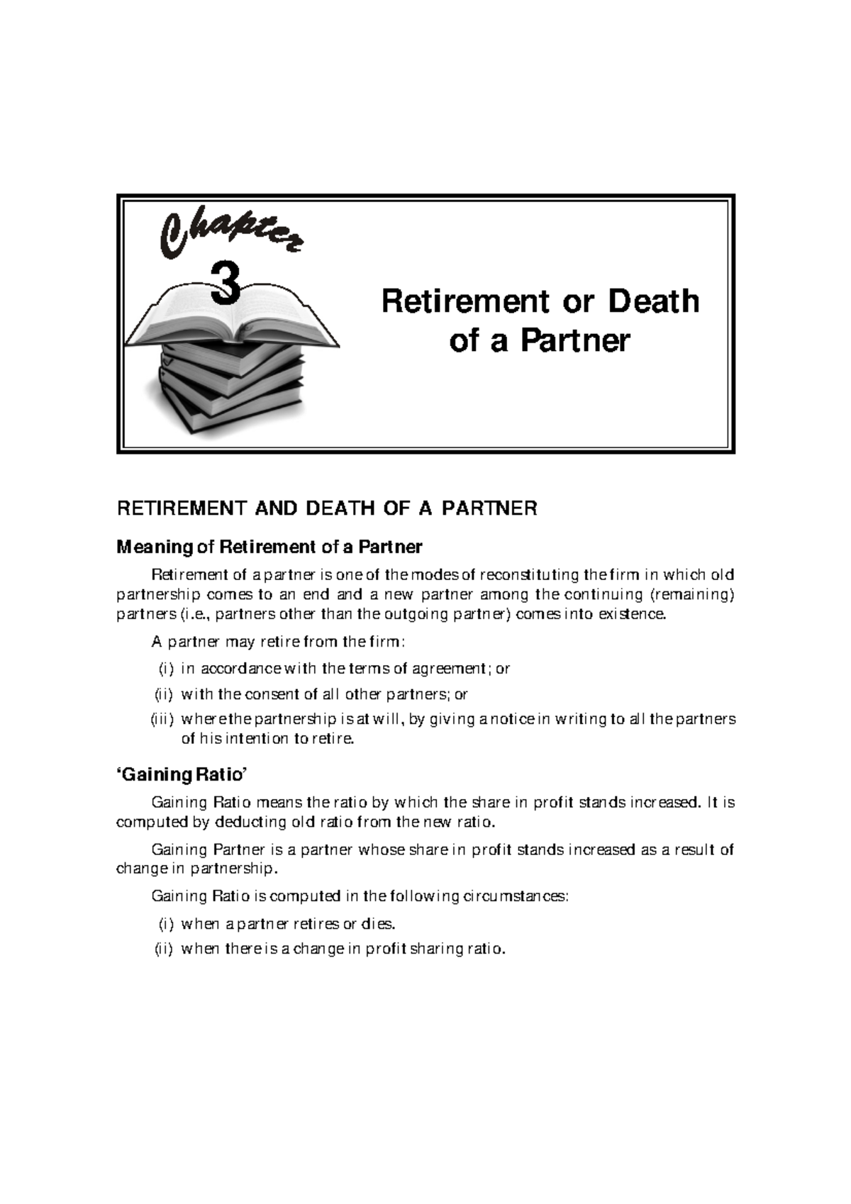 Retirement or Death of Partner FA - III1644397883 - Retirement or D ...