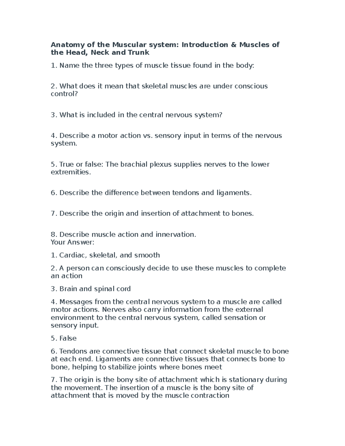 A P 1 Module 5 problem set - BIOL 106 - CCP - Studocu