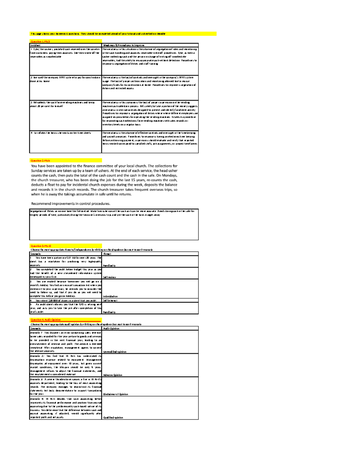 Week 9 Tutorial Worksheet - This page shows your homework questions ...