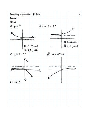 Year 11 Standard Mathematics Checklist - Year 11 Standard Mathematics ...