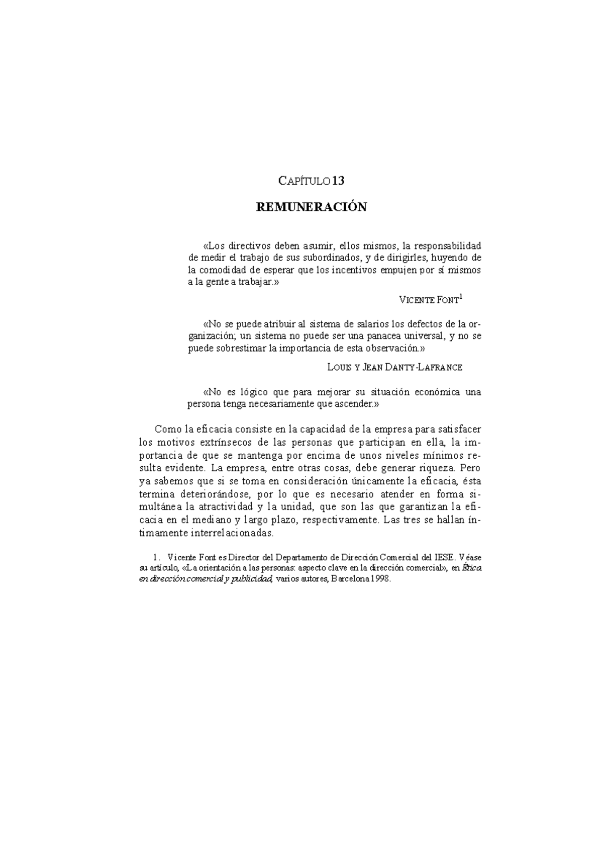 Capítulos 13 (1) removed - CAPÕTULO 13 REMUNERACI”N ́Los directivos deben asumir, ellos mismos ...