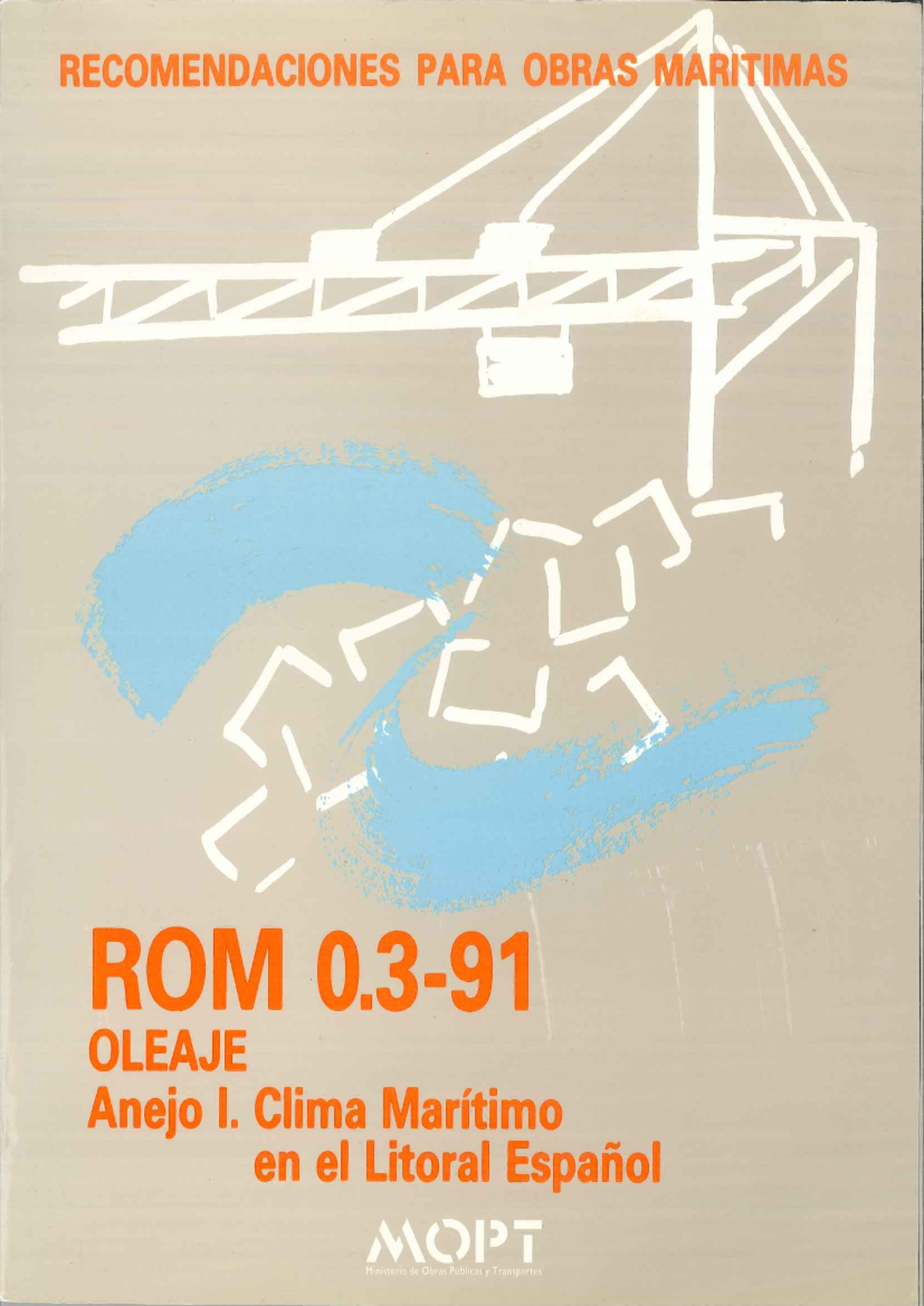 ROM 0 3-91 - Libro - ROM 0- OLEAJE Anejo I. Clima Marítimo en el ...