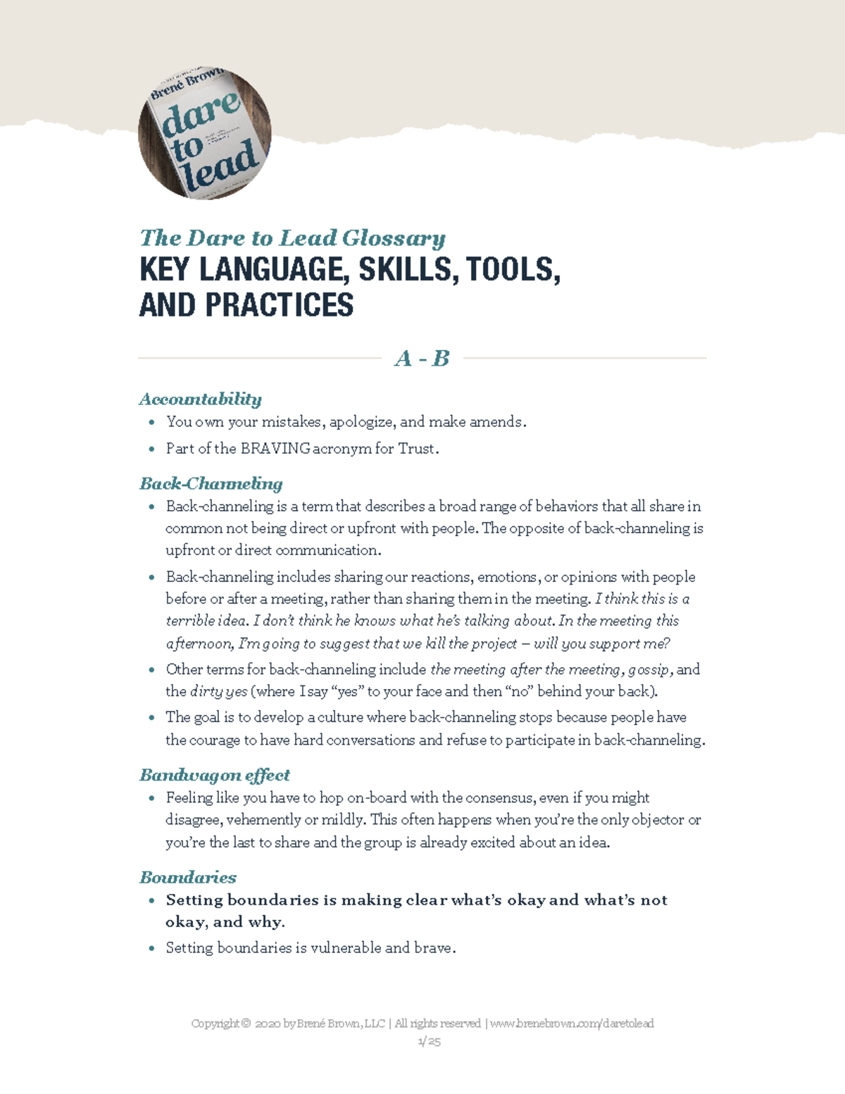 Glossary of Key Language Skills and Tools from DTL 2020 - KEY LANGUAGE ...