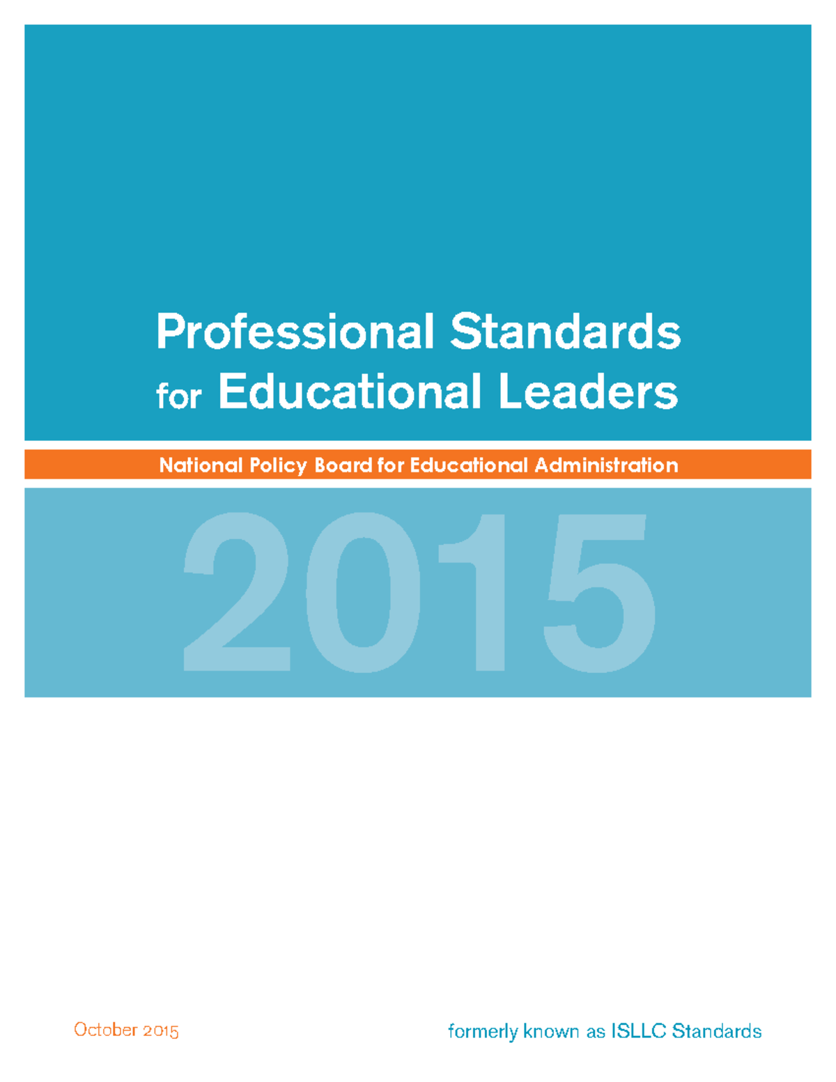 Professional Standardsfor Educational Leaders 2015 for Npbeafinal ...