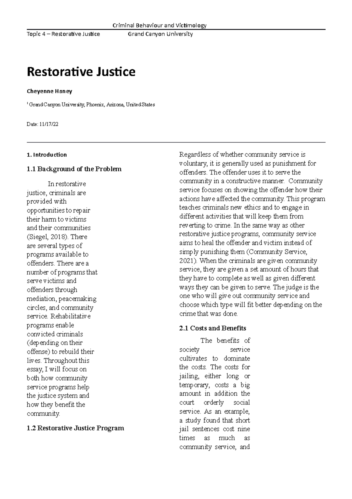 Restorative Justice - There are several types of programs available to ...