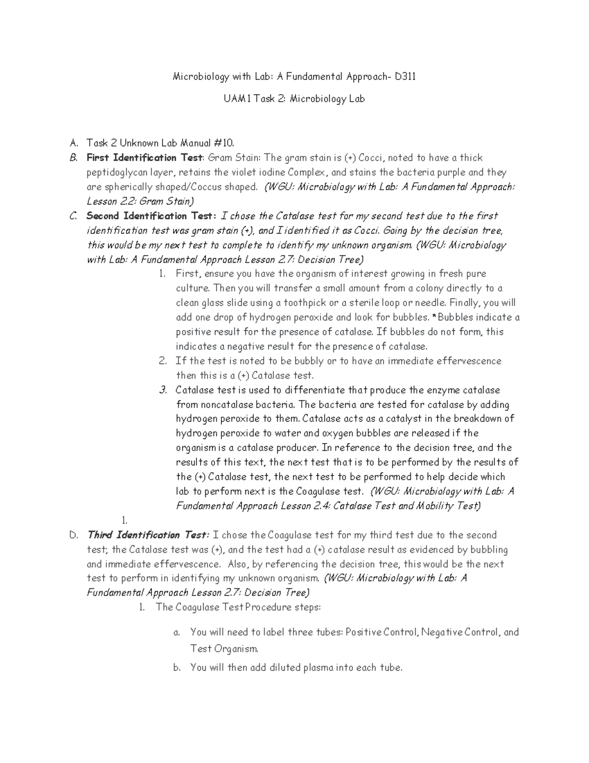 Microbiology questions - Microbiology with Lab: A Fundamental Approach- D UAM1 Task 2 ...
