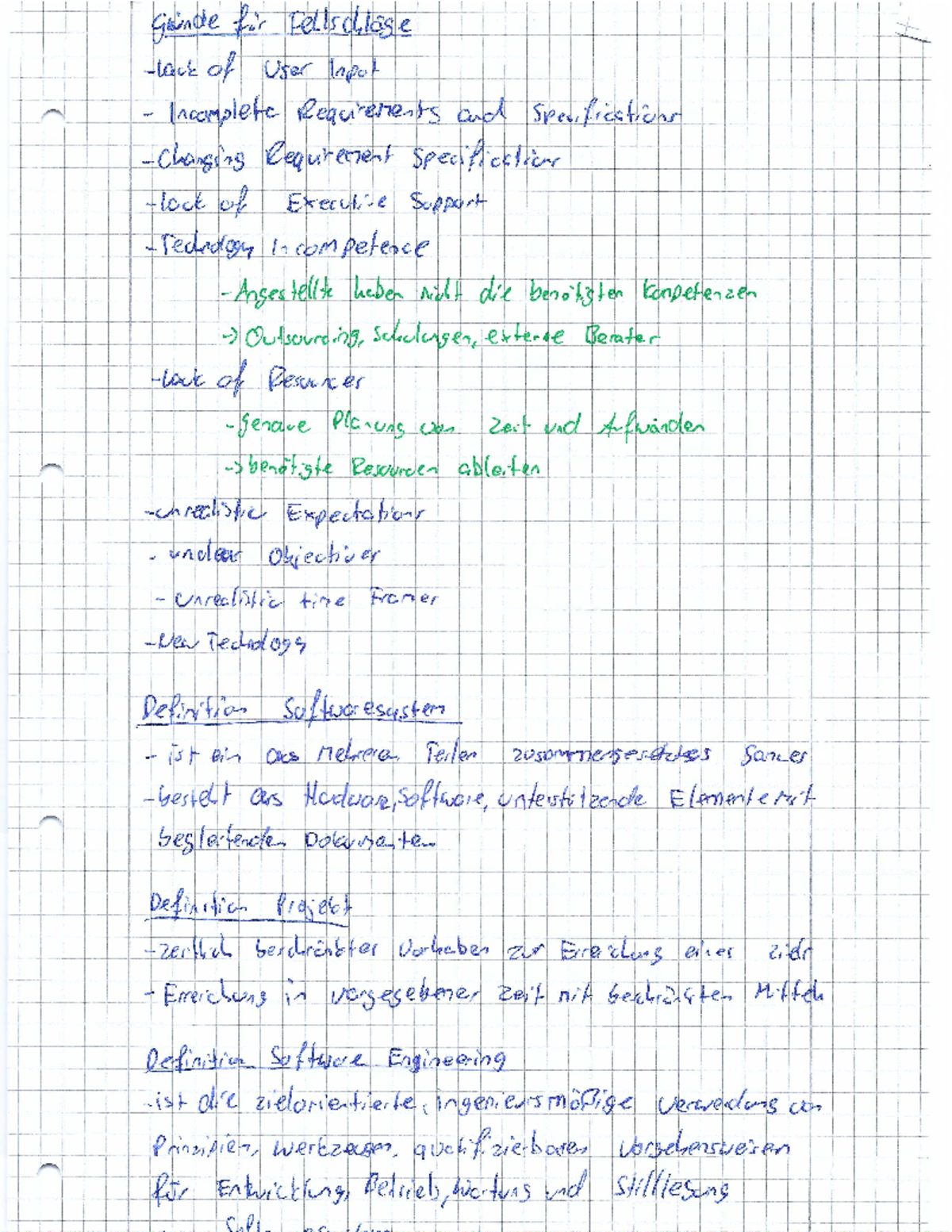 Lernzettel - Zusammenfassung Skript und Übungen - Grundlagen Des ...