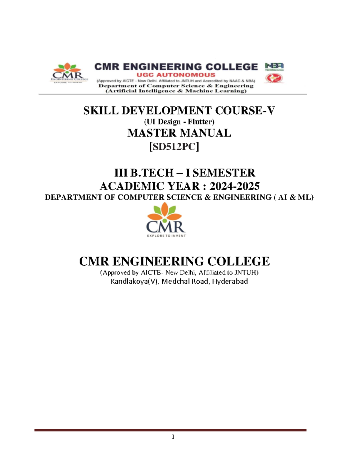 7. Master Manual Skill Development Course-V III-I - SKILL DEVELOPMENT ...