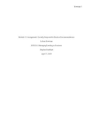 Module 8 Final Project - ECO 202 Project Template Economic Summary ...