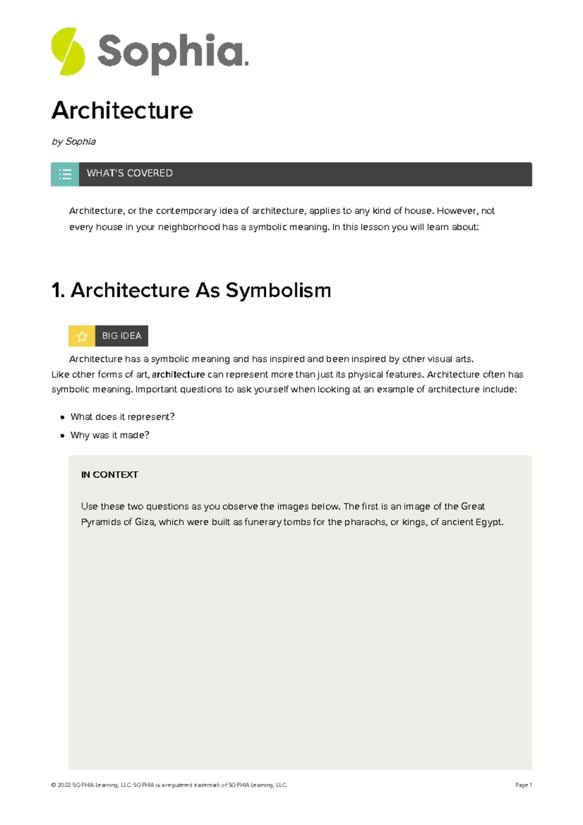 Architecture-105 - asdf - HUM 106 - Strayer - Studocu