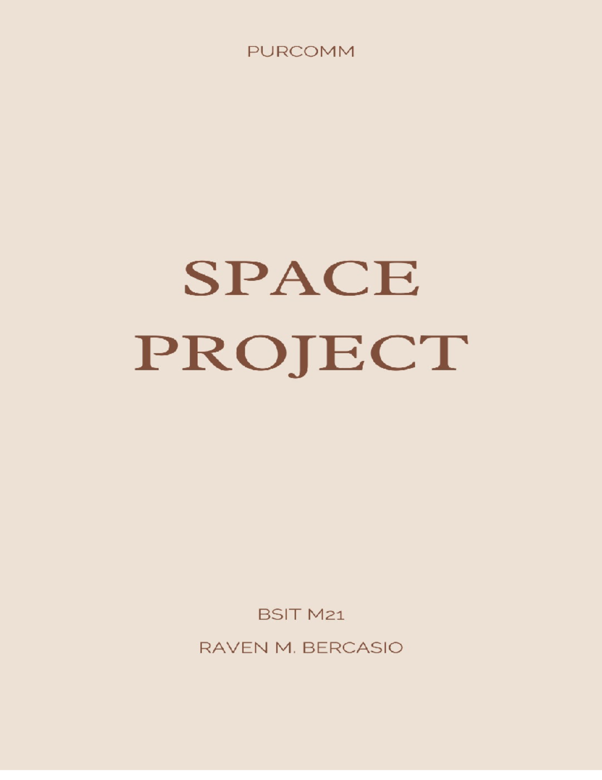 Space in purcomm - PURPOSIVE COMMUNICATION SPACE or DP (Demonstrative ...