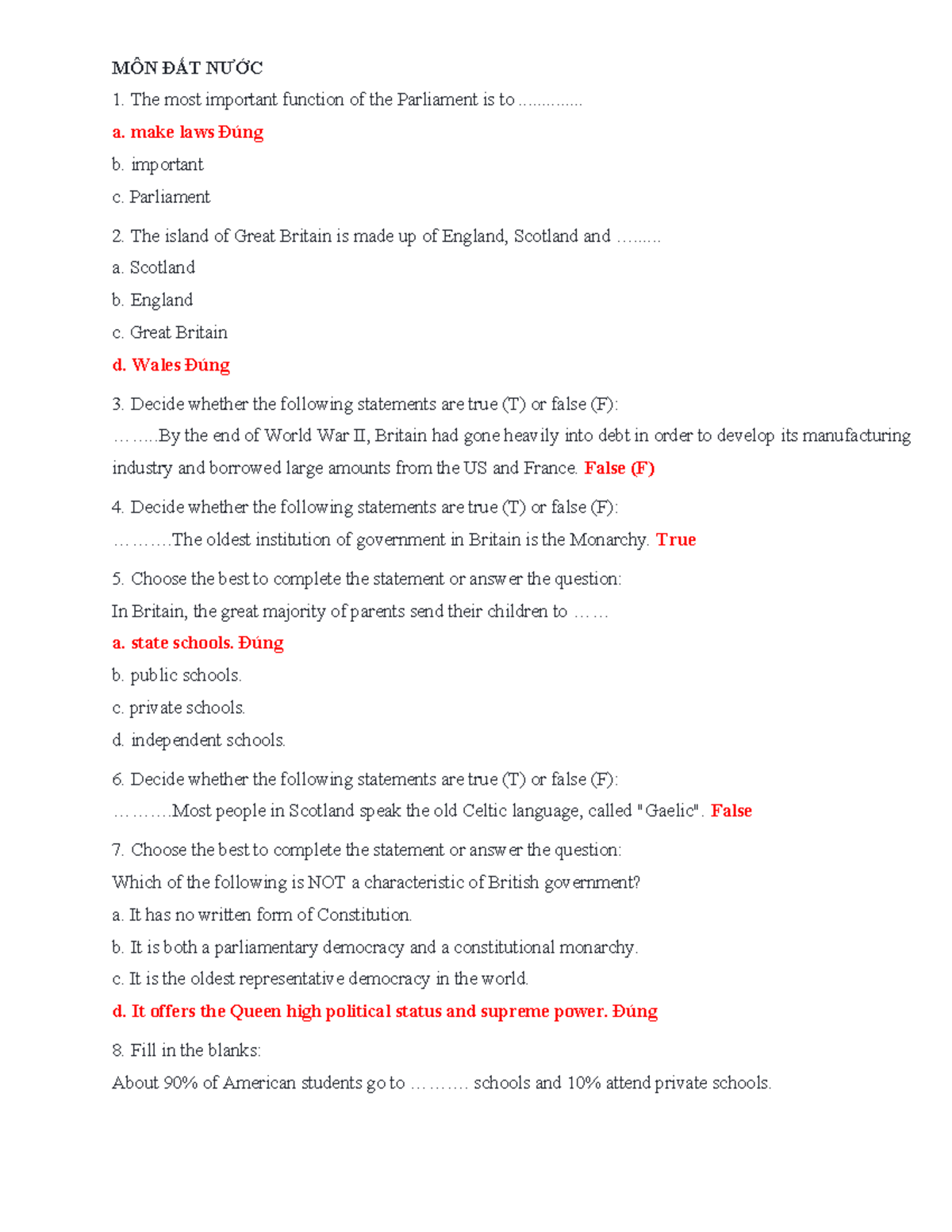 [123doc] - dap-an-mon-dat-nuoc-hoc-ehou-dai-hoc-mo-en17 - MÔN ĐẤT NƯỚC ...