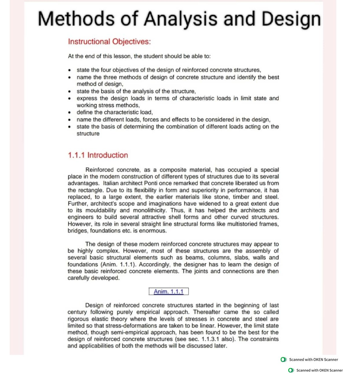 Reinforced Concrete Structures - Advanced Concrete Technology - Studocu