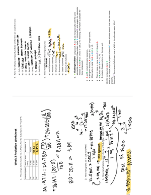 Week 8 Recitation Worksheet - Week 8 Recitation Worksheet 1. Consider the balanced equa4on: 2NH ...