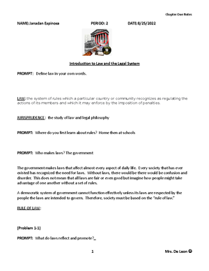 Chapter+2-Law+Making++Notes - Chapter 2 Guided Notes LAWMAKING The U ...