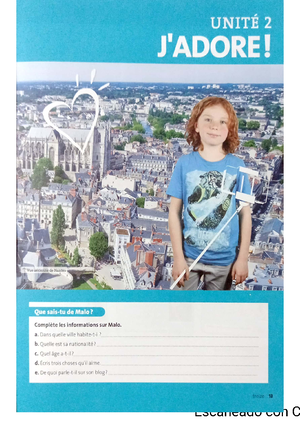 A la une 1 cahier unite 1 - Ejercicios de gramatica y comprension de ...