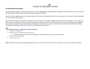 INT 610 Module Two Template 7-16-23 - Template Module Two [Computer ...