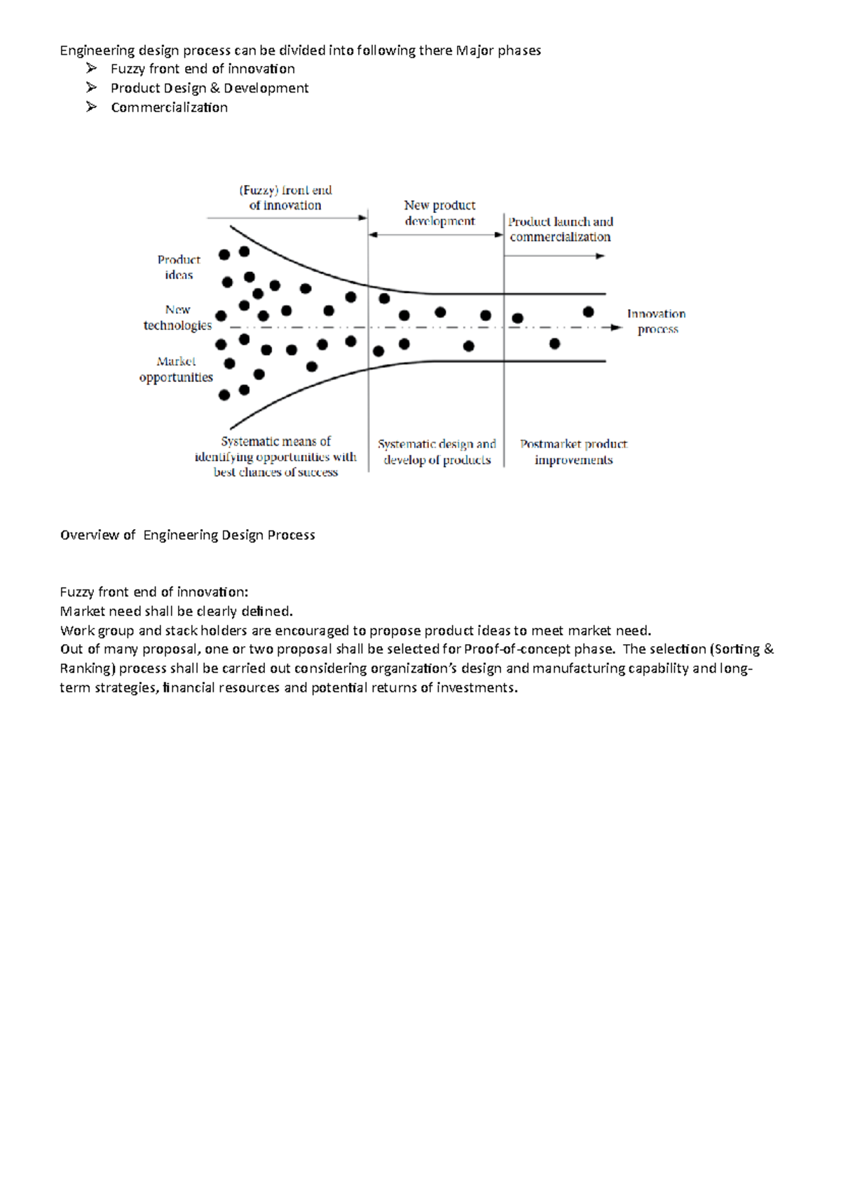 Manual of design and development - Engineering design process can be ...
