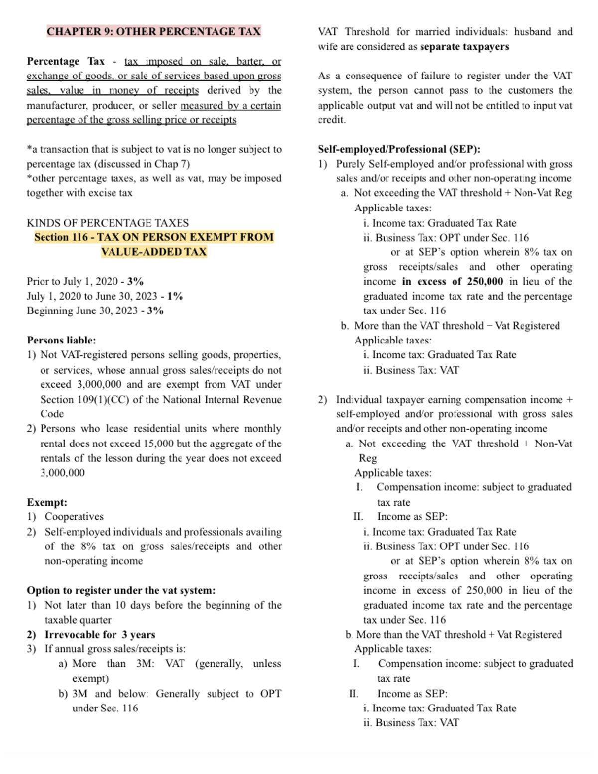 Opt-rev1 - none - Accountancy - Studocu