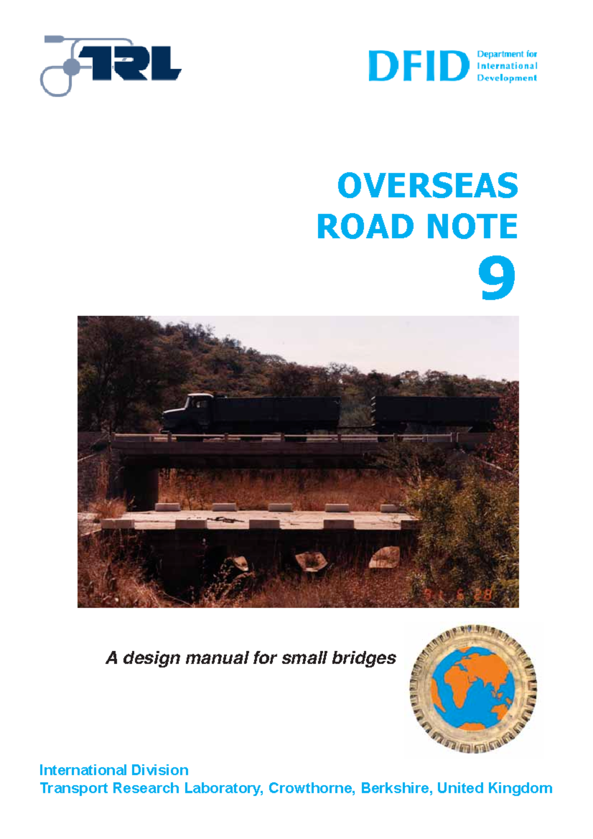 ORN 09 - Educational - OVERSEAS ROAD NOTE 9 A design manual for small ...