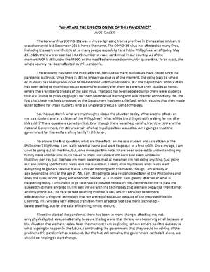 A Big Mistake Worth Learning (A reflection paper) - General Education ...