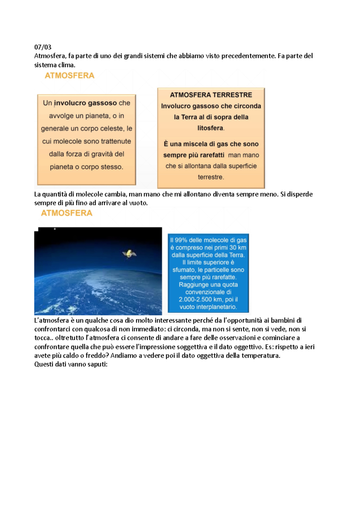 Lezioni scienze della terra professore Strini, 2023 - 07/ Atmosfera, fa ...