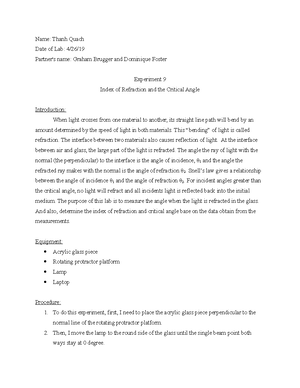 [Solved] In one of your experiments you will roll a marble down a ramp ...