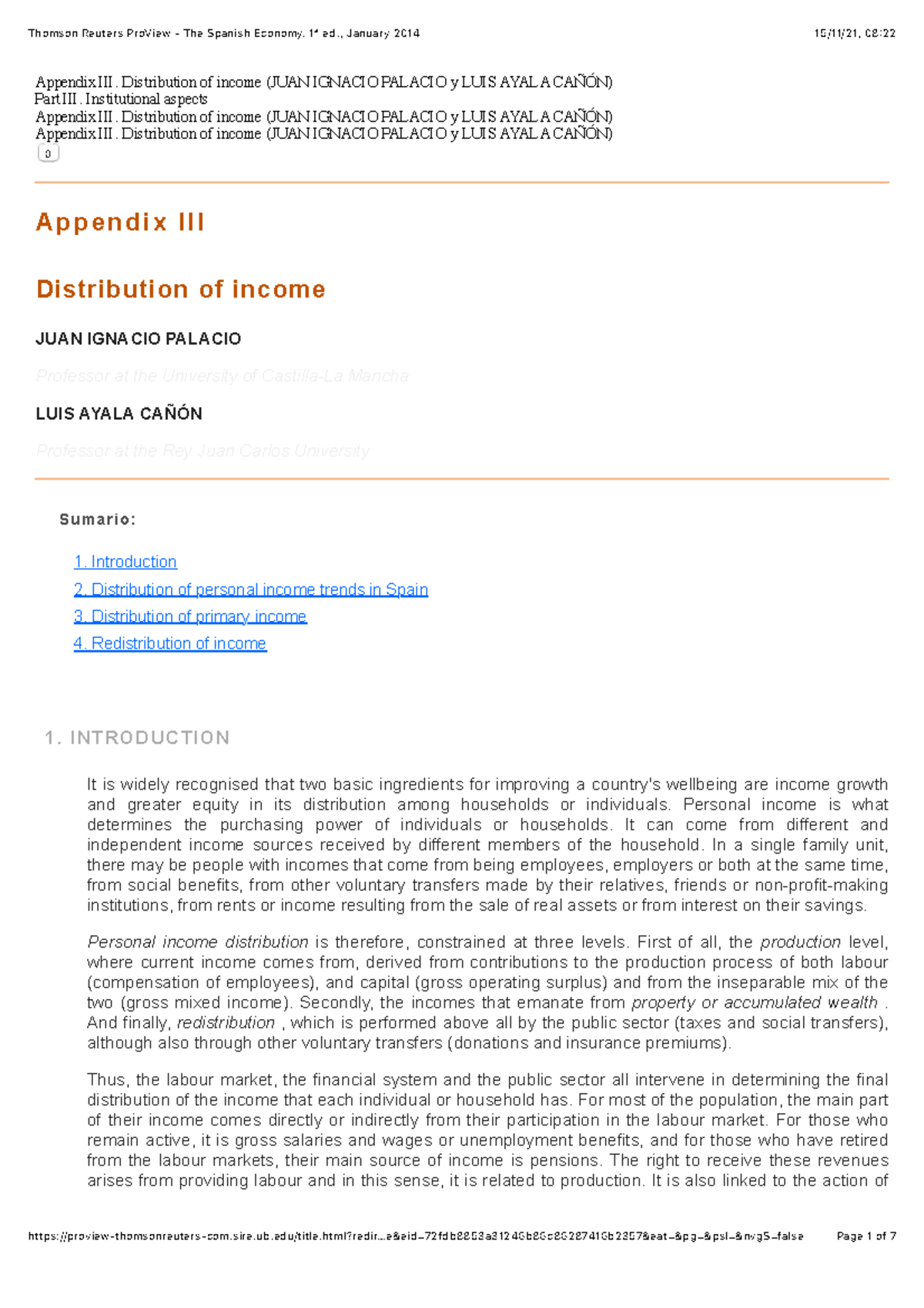 Appendix III - apuntes - - Studocu