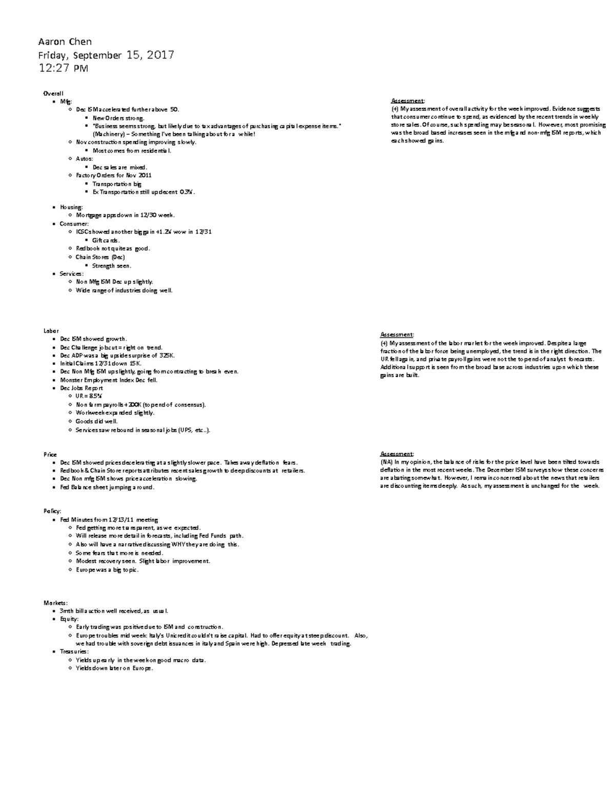 MJ - Demo - Macrojournal Professor example - Aaron Chen Friday ...