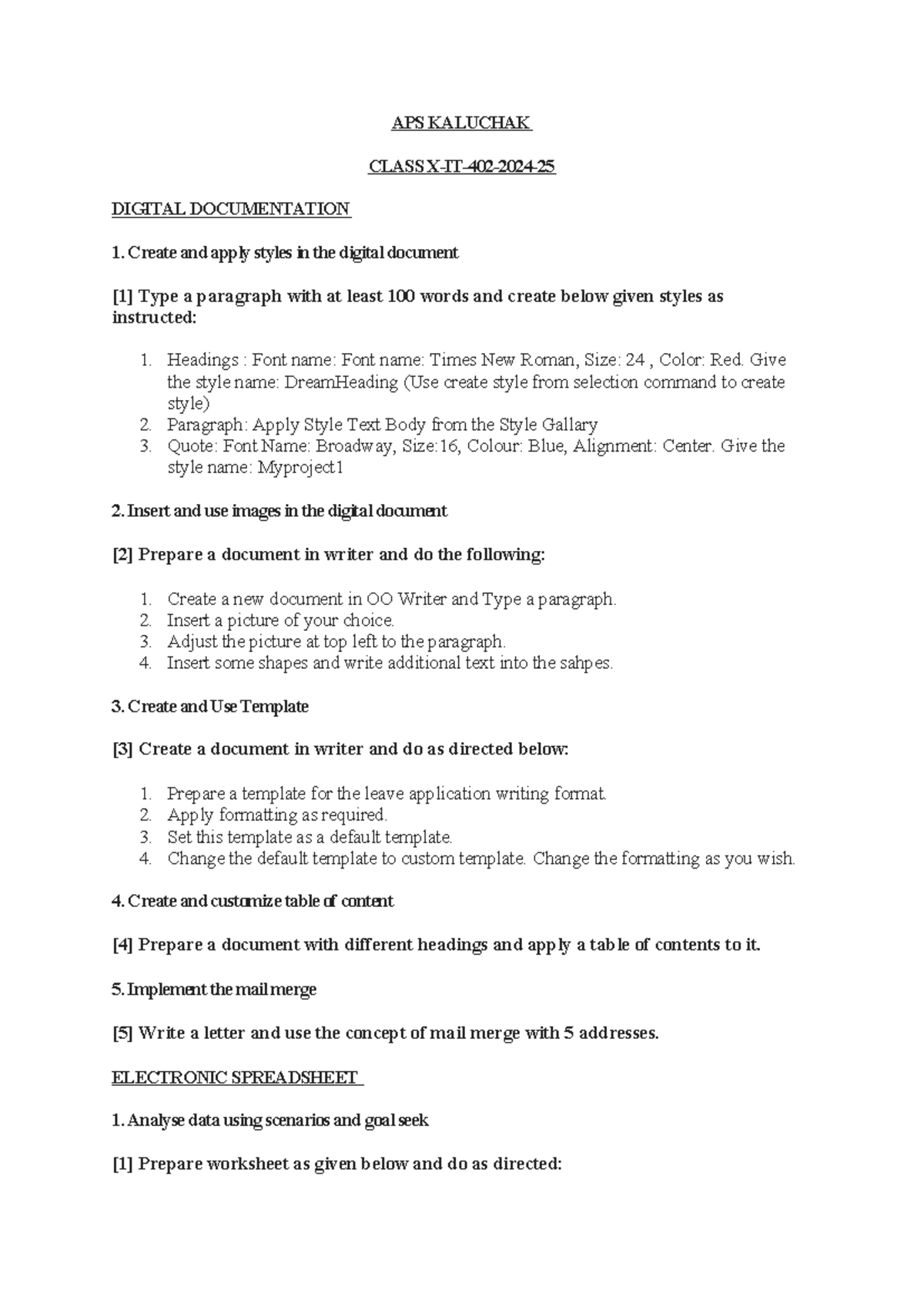 X-IT Practical FILE-2024-25 - APS KALUCHAK CLASS X-IT-402-2024- DIGITAL ...