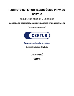 Big data información AA1 - INSTITUTO DE EDUCACIÓN SUPERIOR TÉCNICA ...