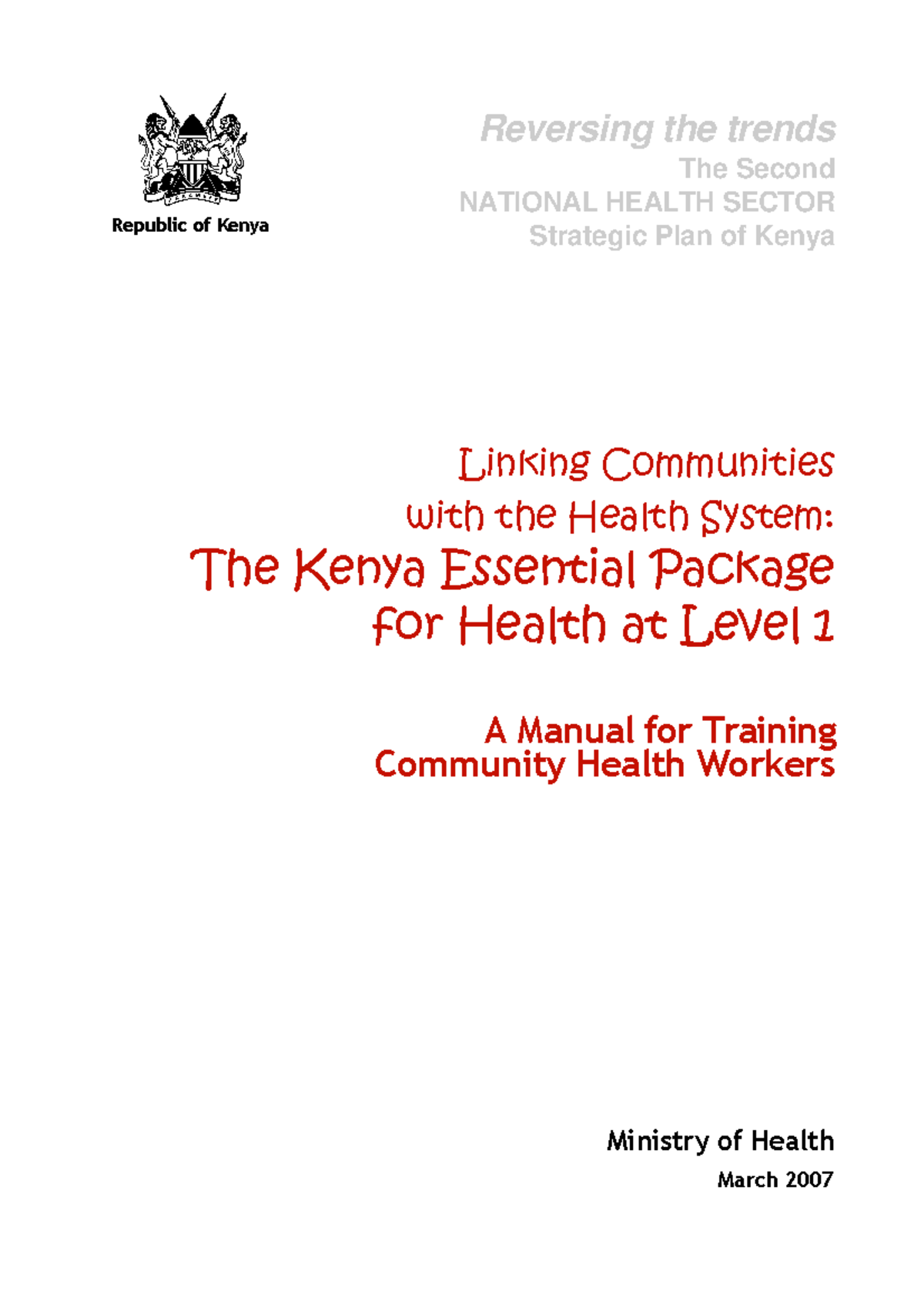 4. Manual for Training CHWS(Mo H) - CHW Training Guide i ...