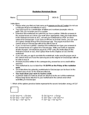 CHEM 1211 Chapter Three - CHEM 1211. Chapter Three ·Average Atomic Mass - Isotopes -If there are ...