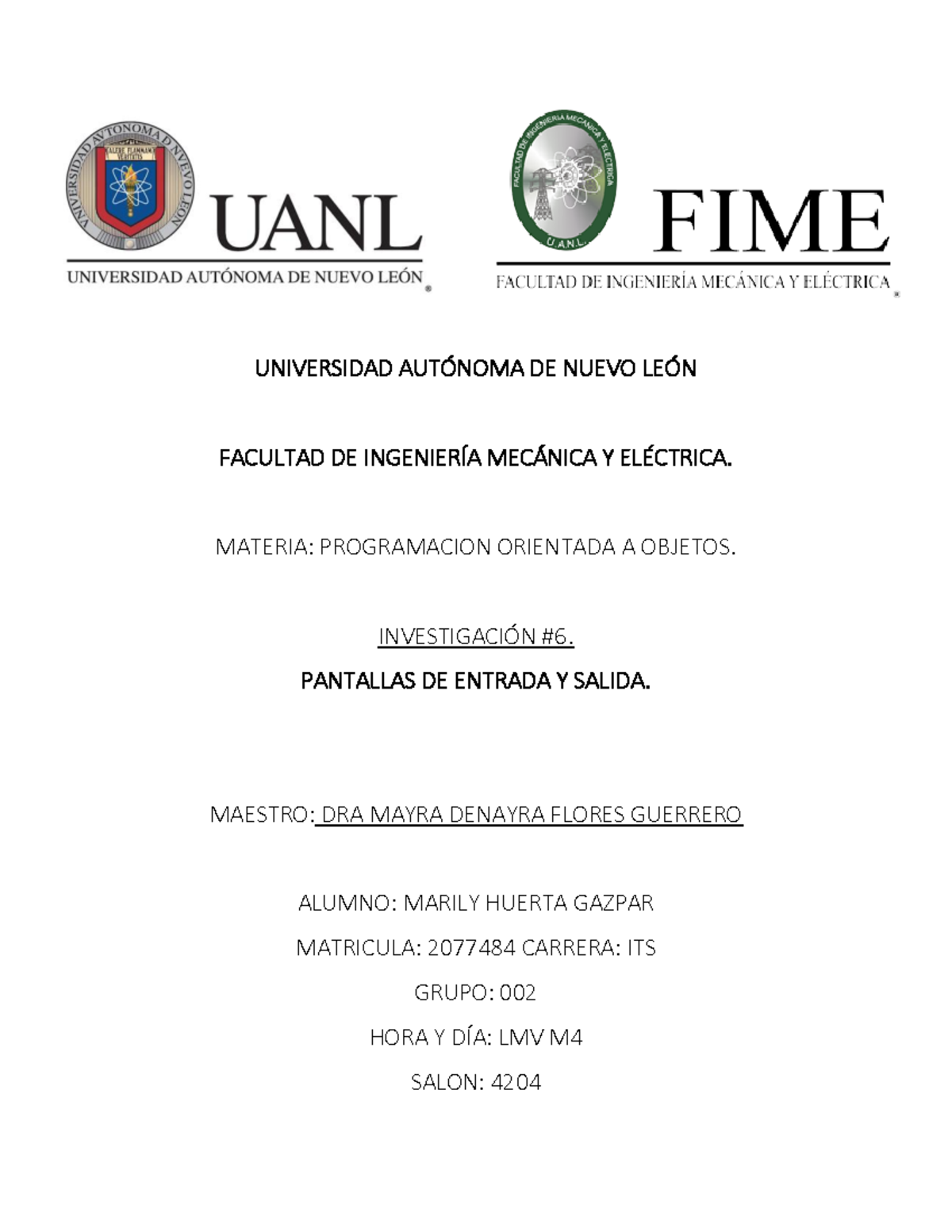 42-INV6 - Investigación de programación orientada a objetos ...