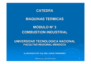 1.0 - Motores Endotermicos Generalidades - MOTORES ENDOTERMICOS GENERALIDADES Es una máquina que ...
