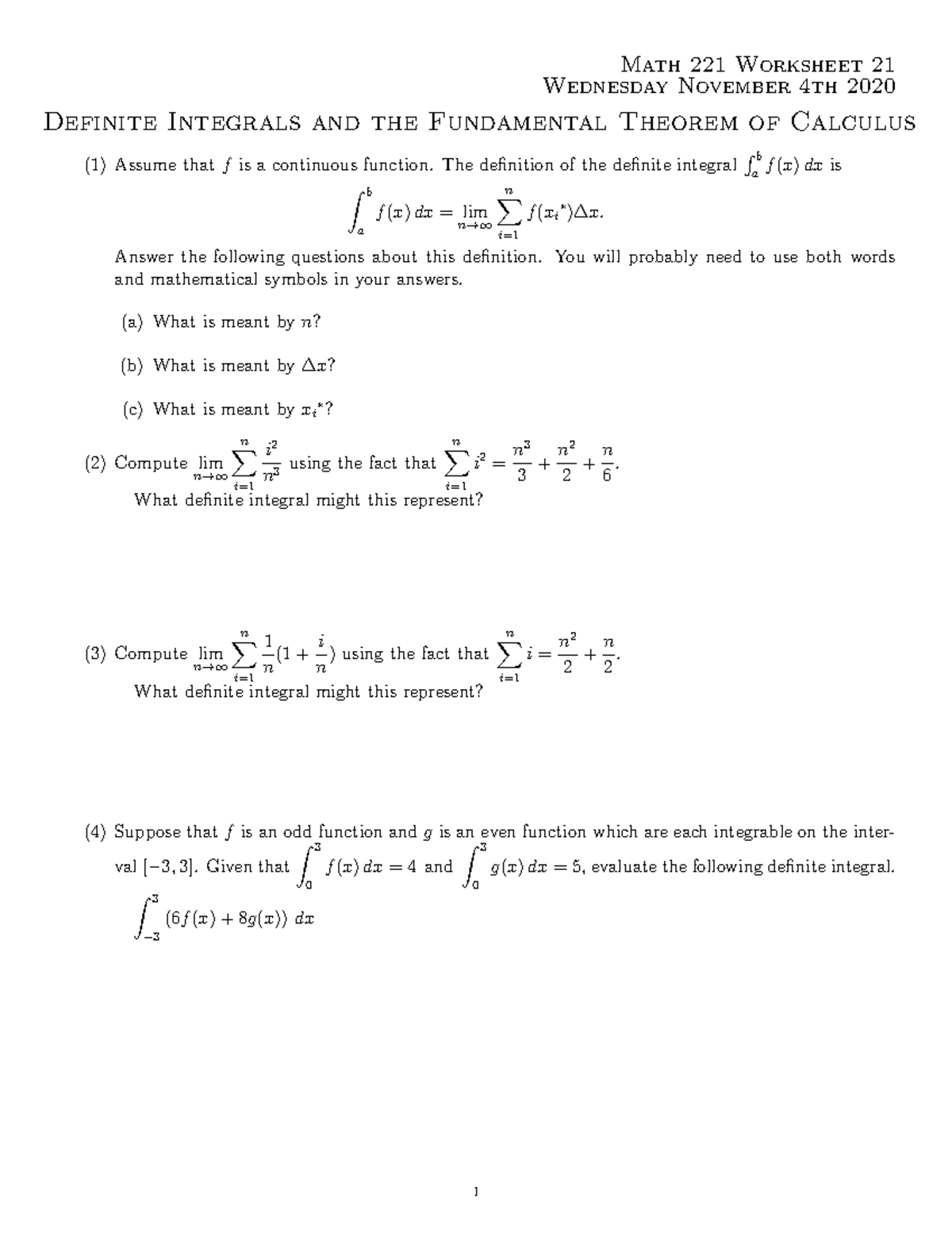 WS21 110420 - Worksheet - Math 221 Worksheet 21 Wednesday November 4th ...