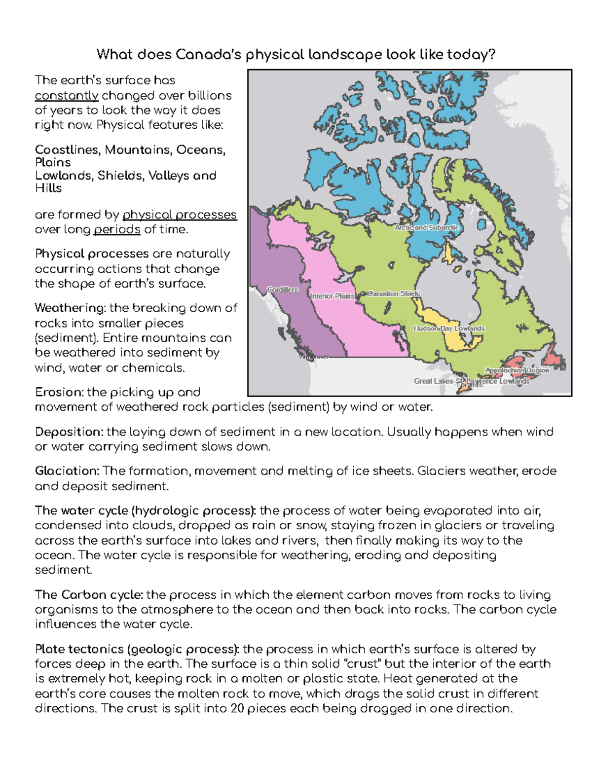 How did Canada Come to Look the Way it Does - What does Canada’s ...