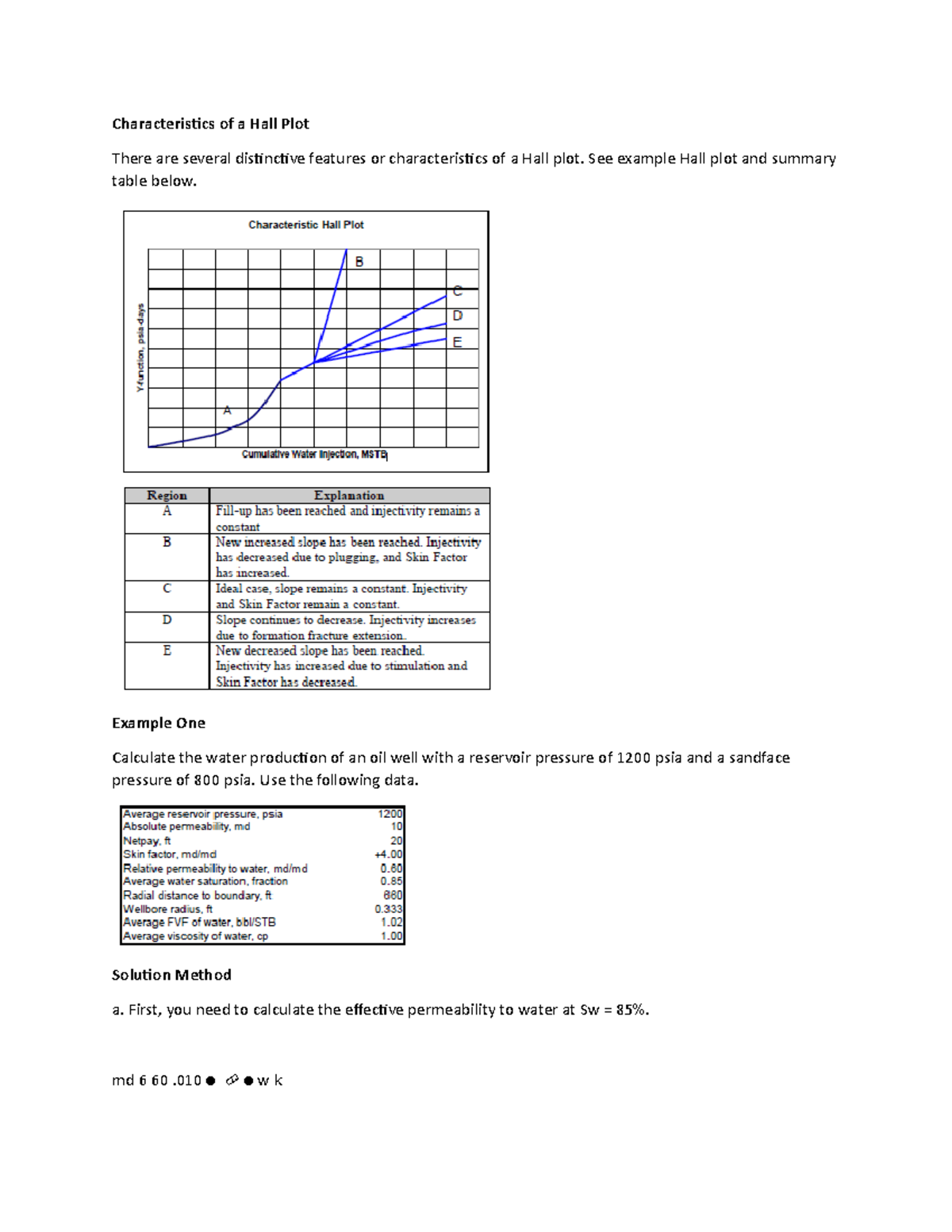RESR 344 Module 18 - Characteristics of a Hall Plot - RESR344 - SAIT Polytechnic - Studocu