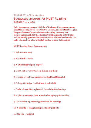 MUET Speaking Formula - THE STPM FACTORY MUET SPEAKING FORMULA PART 1 ...