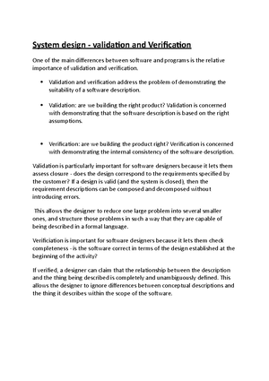 Structured Design - Structured Design The first category of systems ...