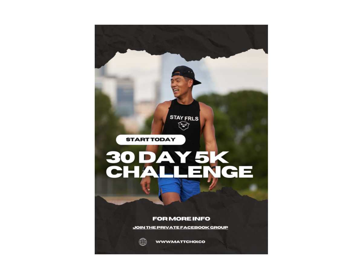 Matt Choi's 30 DAY 5k Training PLAN - NUTRITION: Warm-Up/ Cool-Down ...