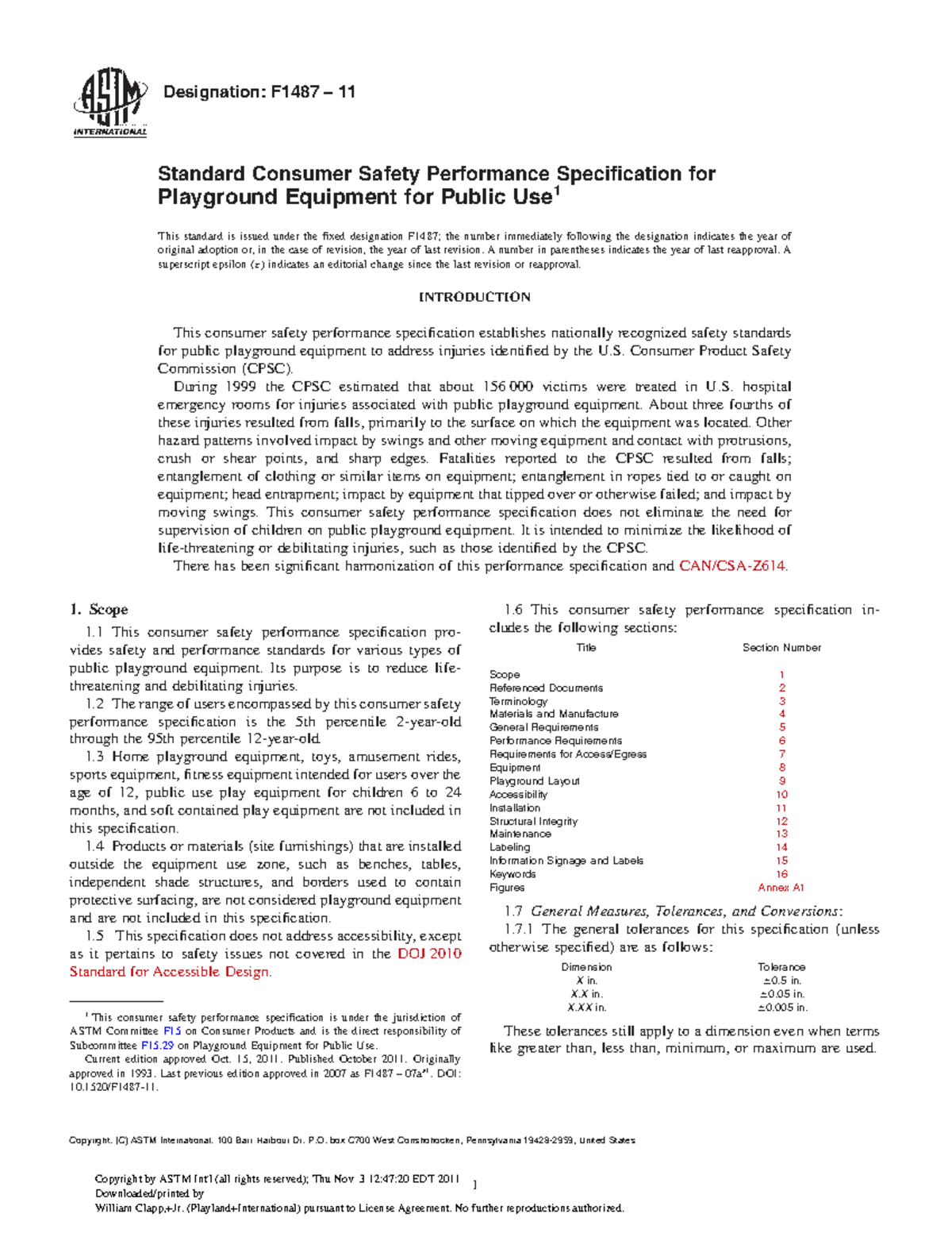 ASTM F1487 - Norma - Designation: F1487 – 11 Standard Consumer Safety ...