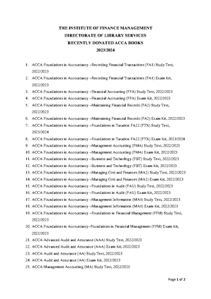 Chapter 18 Consolidated statement of financial position - share premium ...