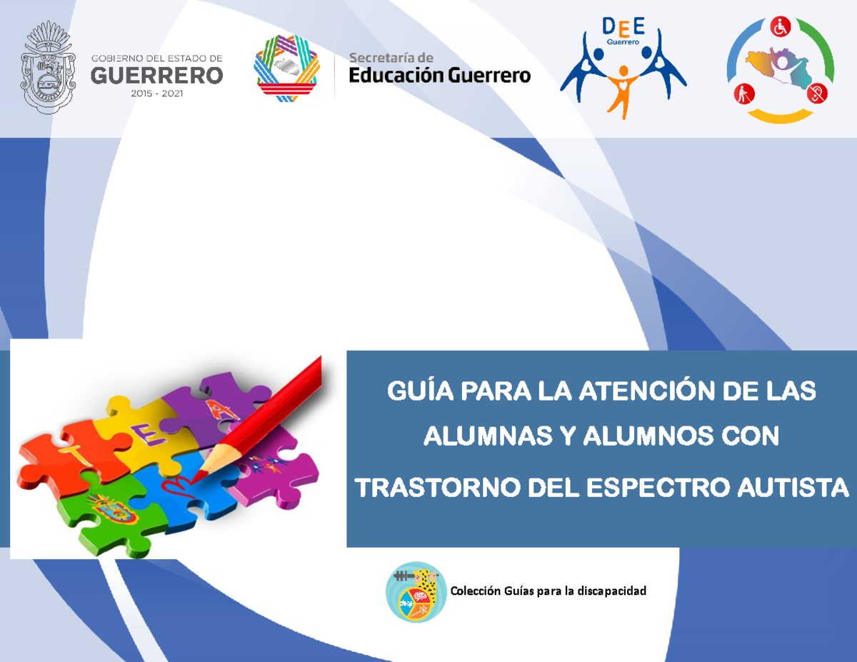 Guia-TEA - GUÍA PARA LA ATENCIÓN DE LAS ALUMNAS Y ALUMNOS CON TRASTORNO ...