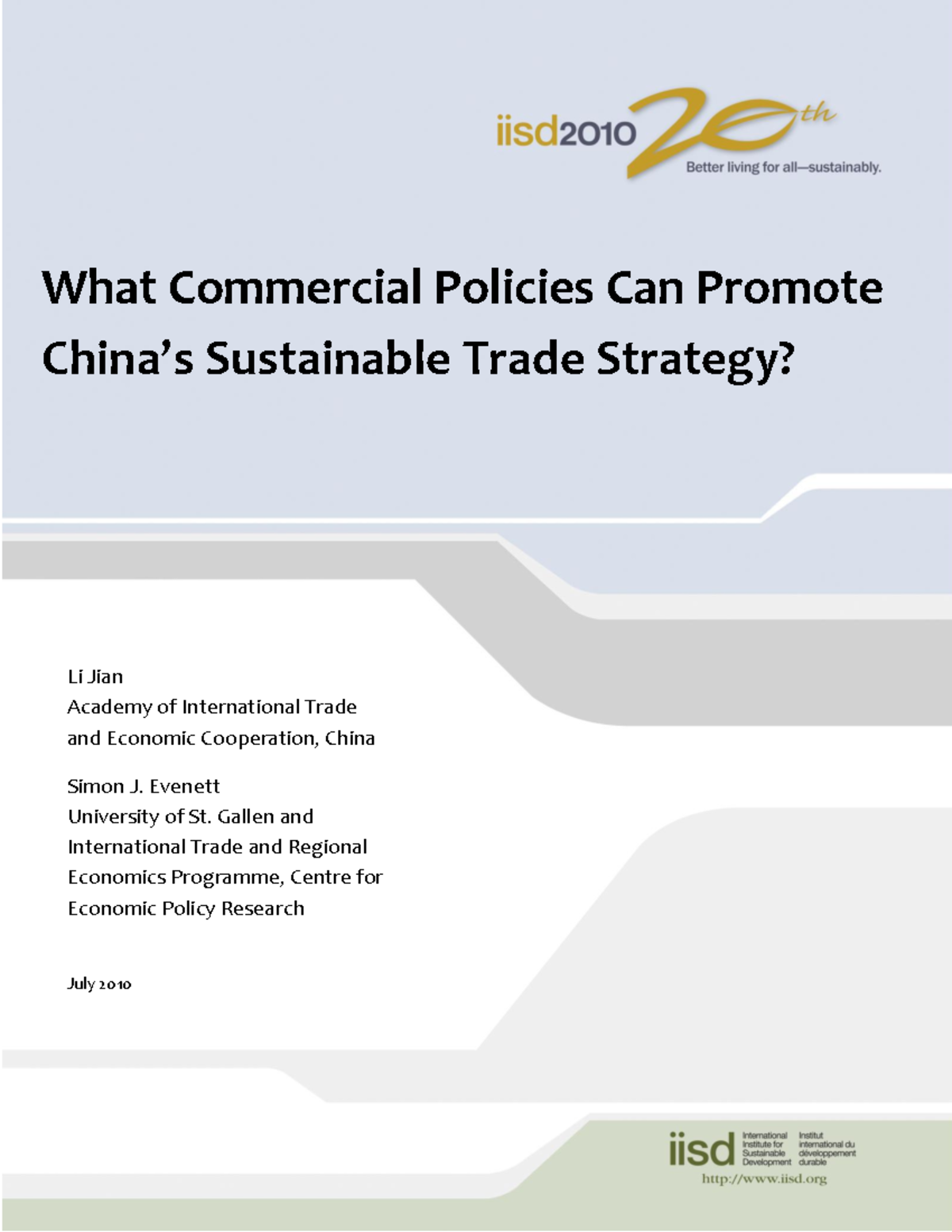 Commercial policies china trade strategy - 2 © 2008 International ...
