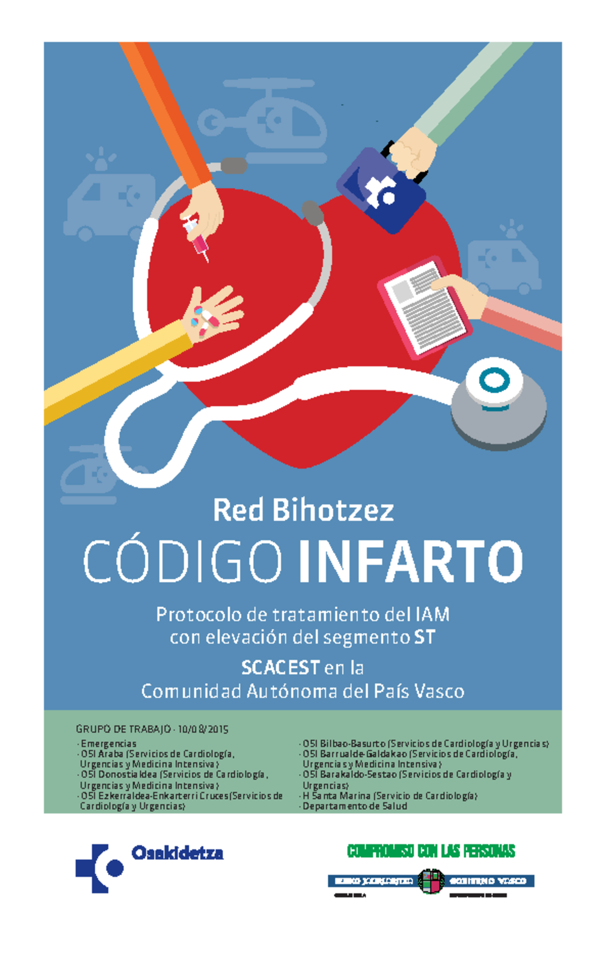 Codigo infarto folleto - ####### GRUPO DE TRABAJO · 10/08 ...
