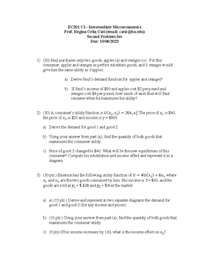 EC201 summary notes - CAS EC201 A1 - Studocu