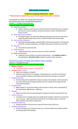 Principles of Management Unit 1 - Milestone 1 - UNIT 1 — MILESTONE 1 20 ...